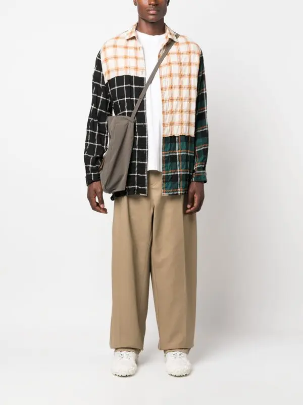 MAISON MARGIELA X Pendleton Yoke-checked Trousers