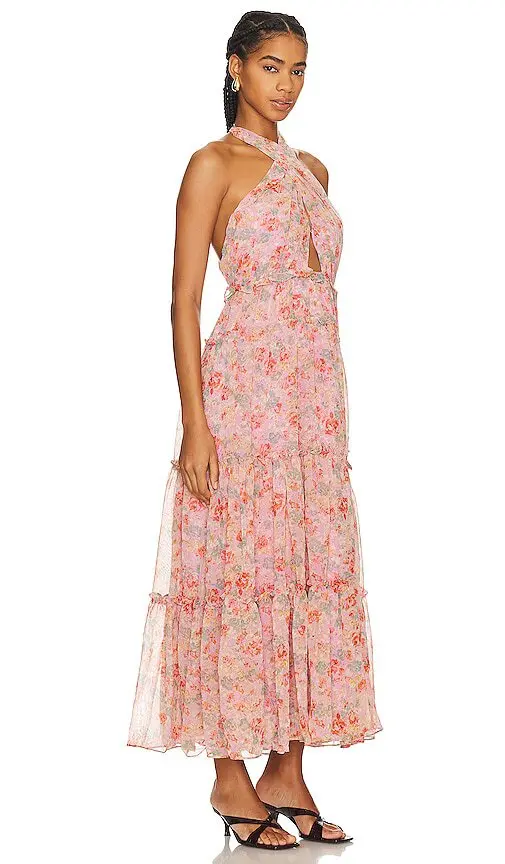 Astr The Label Jaidee Halterneck Dress