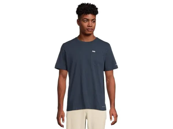 Columbia Thistletown Hillstm Pocket Tee Clothing Dark Mountain Heather - Black