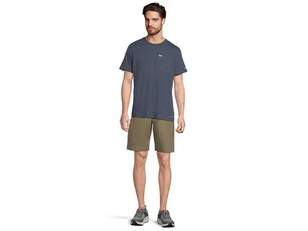 Columbia Thistletown Hillstm Pocket Tee Clothing Safari Heather - Navy