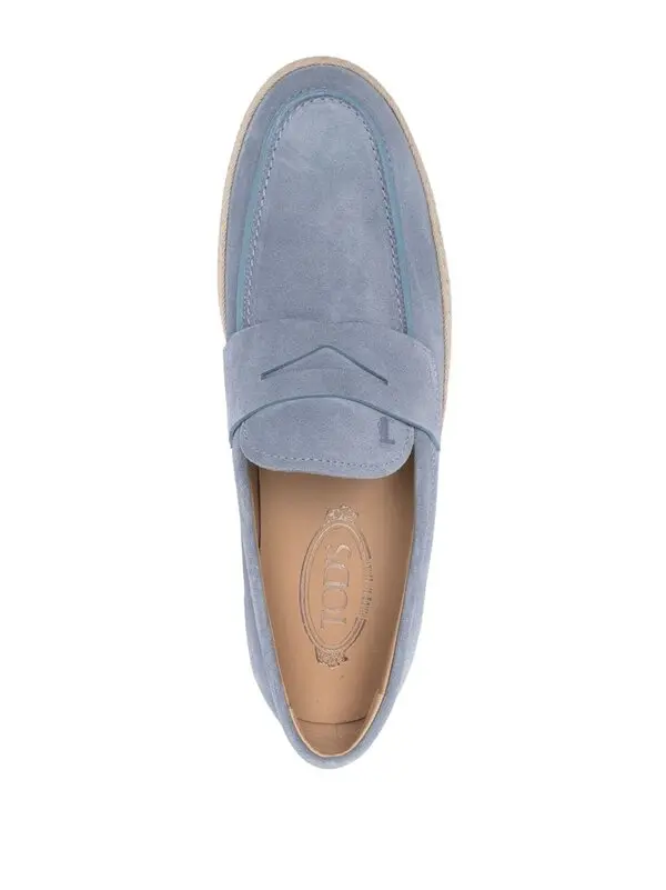 TOD'S Penny-slot Loafers - Blue