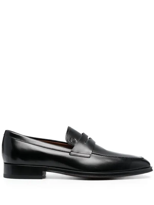 TOD'S Square-toe Loafers - Black