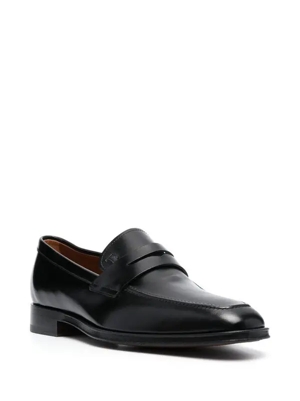 TOD'S Square-toe Loafers - Black