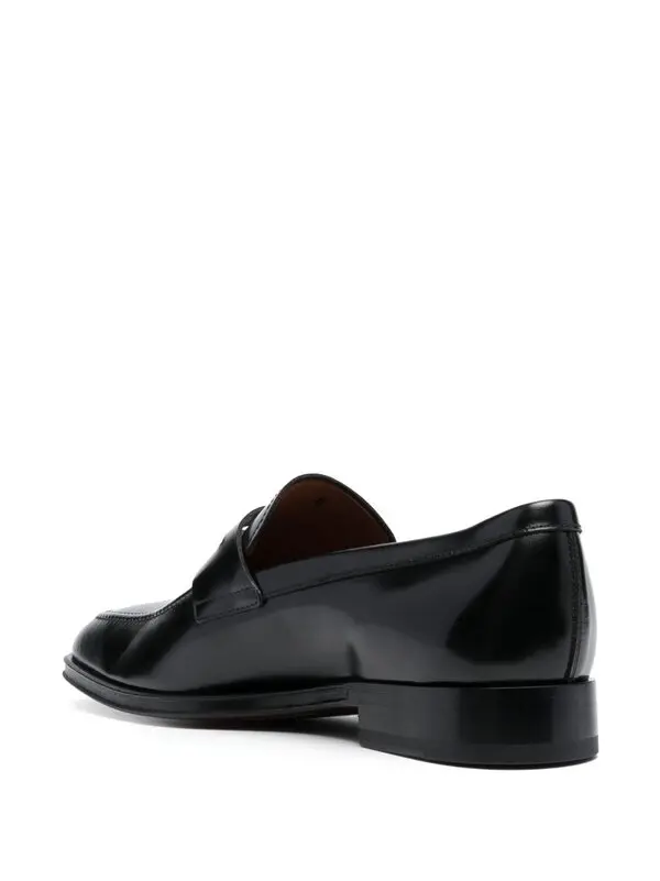 TOD'S Square-toe Loafers - Black