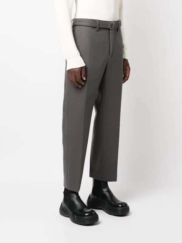 Sacai Wool Cropped Trousers