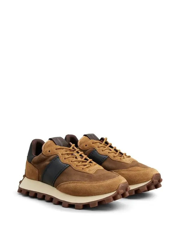 Tod'S Allacciata Running 25k Sneakers In Brown - 40% Off