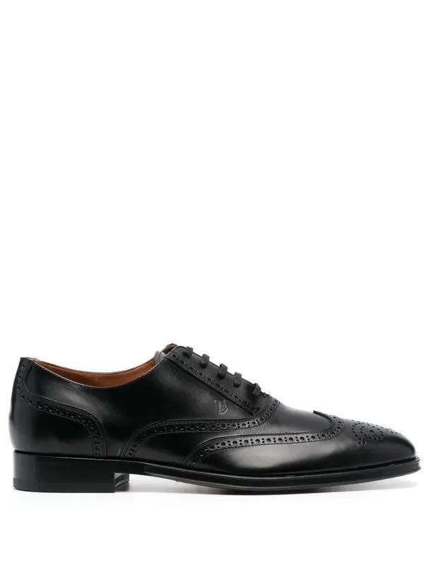 TOD'S Lace-up Leather Oxford Shoes