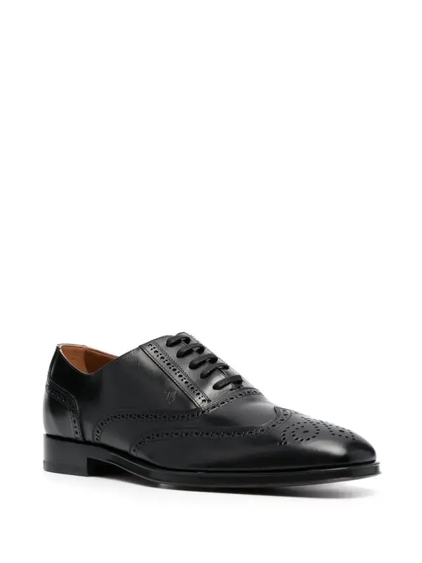 TOD'S Lace-up Leather Oxford Shoes