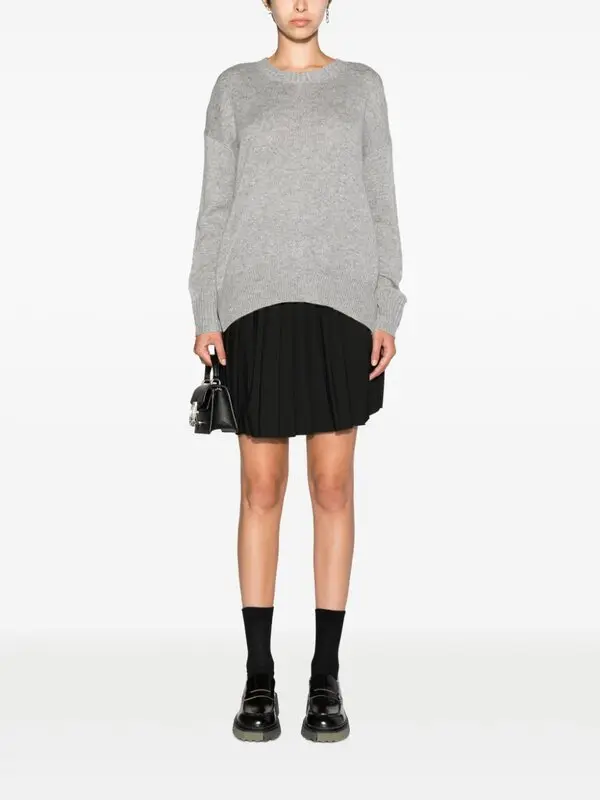 ALLUDE Drop-shoulder Cashmere Jumper