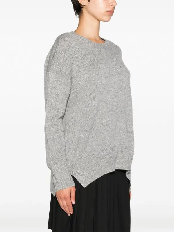ALLUDE Drop-shoulder Cashmere Jumper