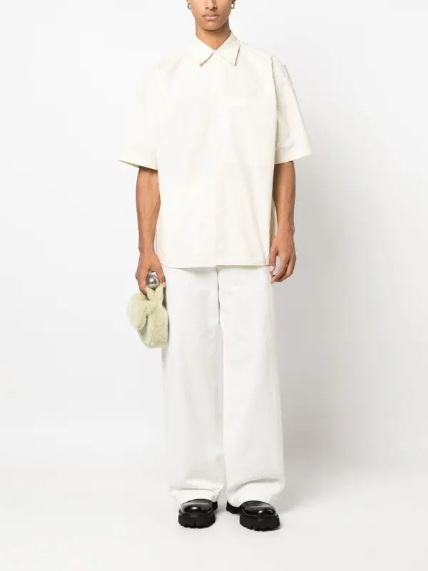 JIL SANDER Patch-pocket Cotton Shirt