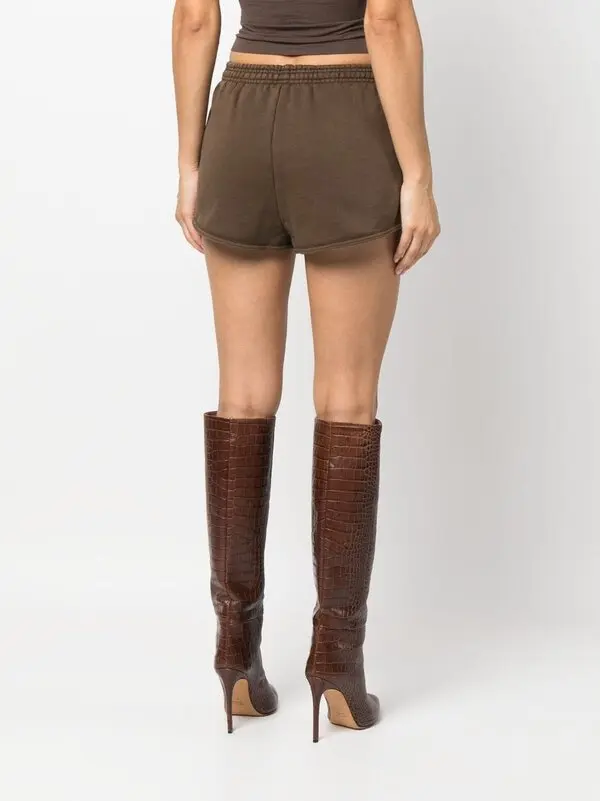 ENTIRE STUDIOS Washed Shorts - Brown