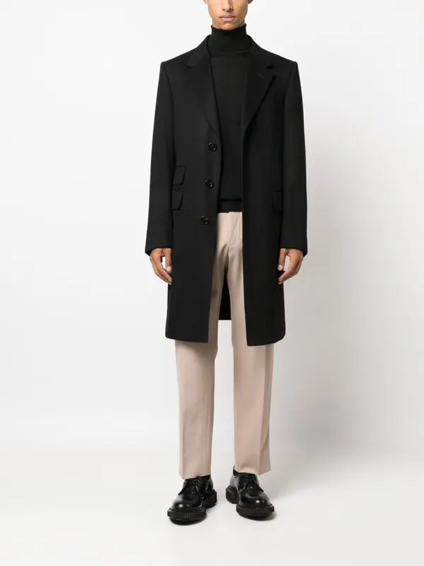 Zegna Fine Knit Roll-neck Jumper - Black
