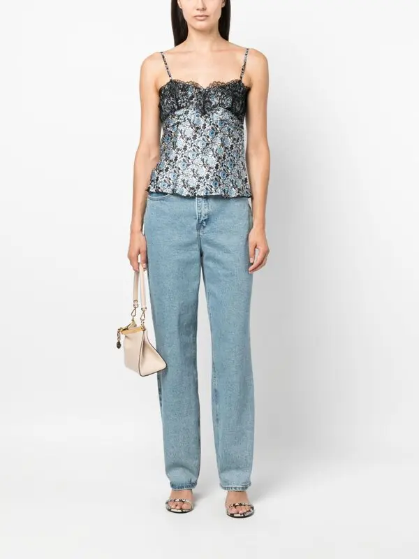 Sandro Floral-print Tank Top