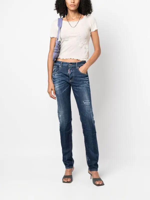 Dsquared2 24/7 Skinny Jeans - Blue