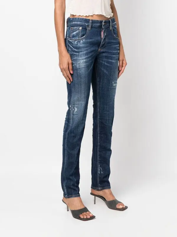 Dsquared2 24/7 Skinny Jeans - Blue