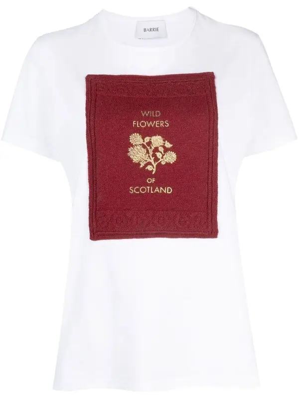 BARRIE Logo-patch T-shirt