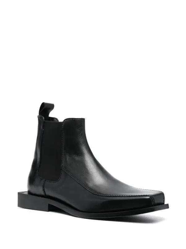 Ahluwalia Tabali Leather Ankle Boots