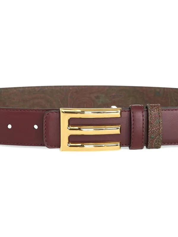 Etro Paisley-print Reversible Belt