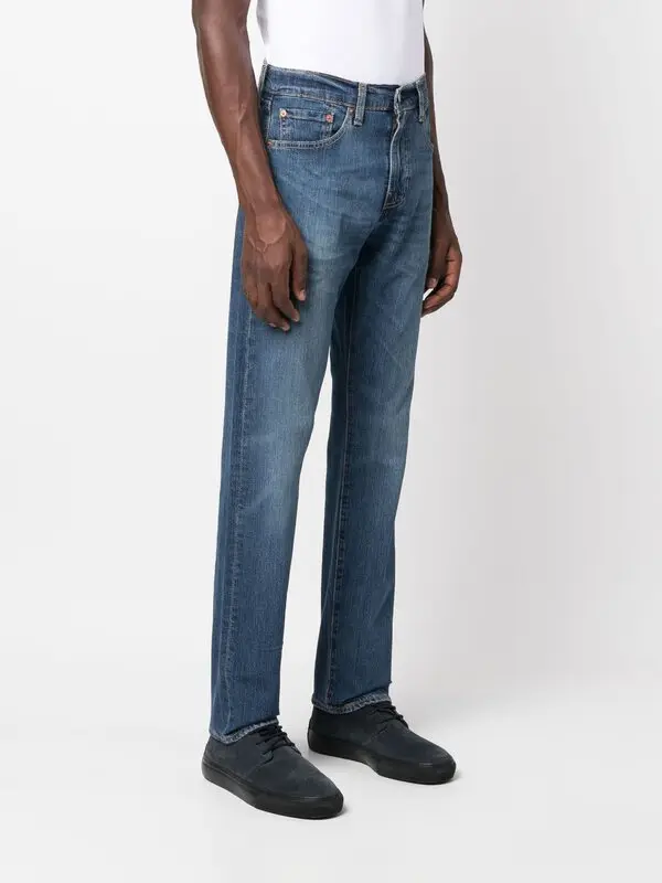 LEVI'S Logo-patch Straight-leg Jeans