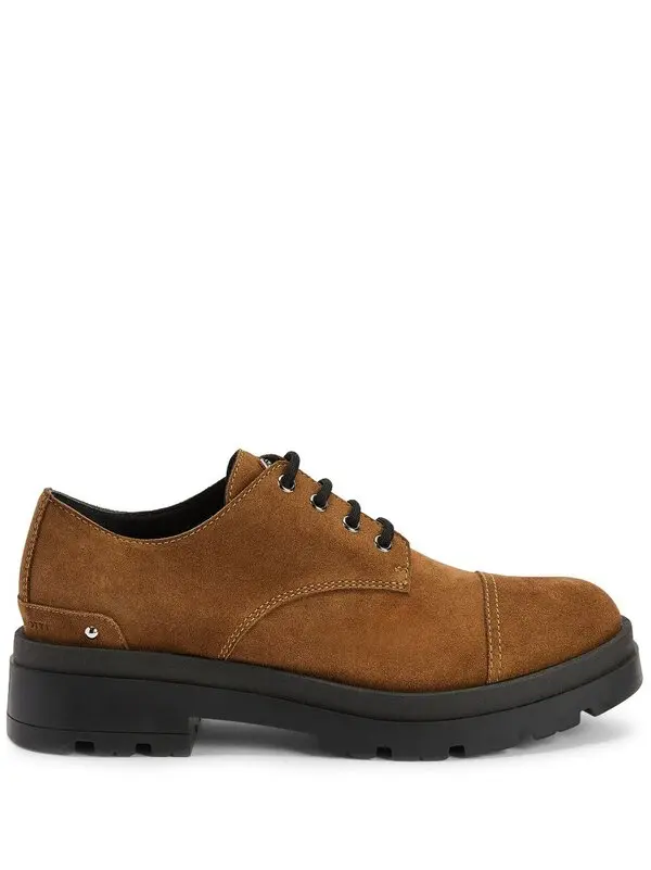GIUSEPPE ZANOTTI Lapley Suede Derby Shoes