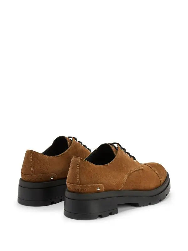 GIUSEPPE ZANOTTI Lapley Suede Derby Shoes