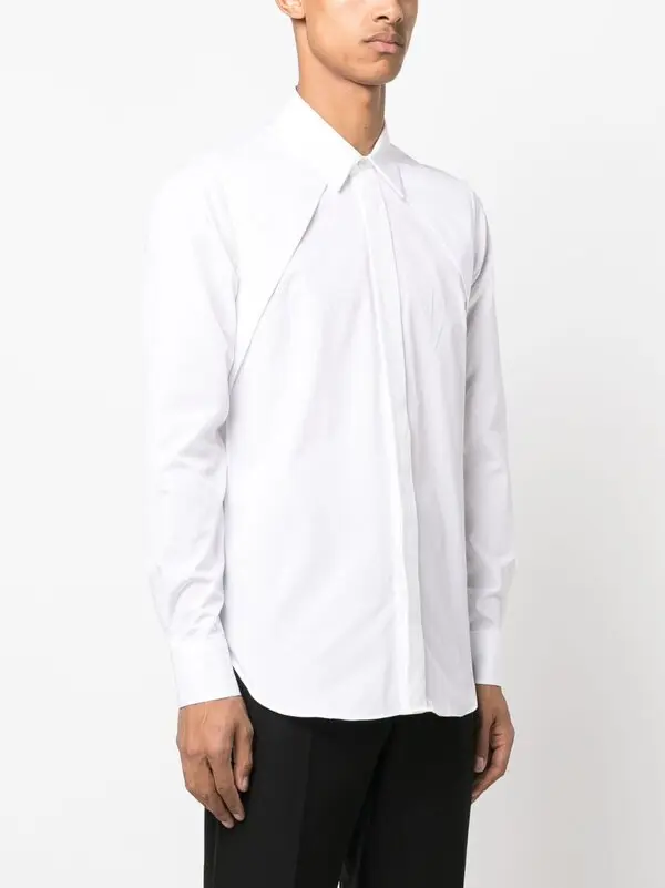 Alexander McQueen Panelled Cotton Shirt