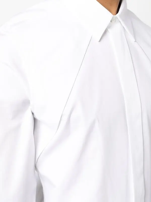 Alexander McQueen Panelled Cotton Shirt