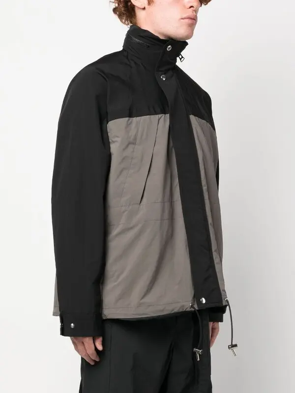 Sacai Funnel-neck Reversible Jacket