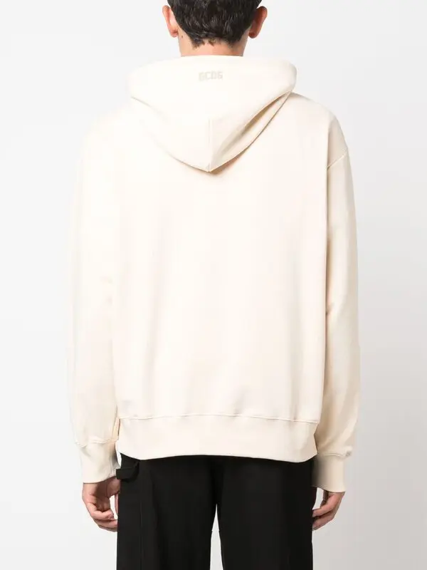 Gcds Logo-detail Drawstring Hoodie