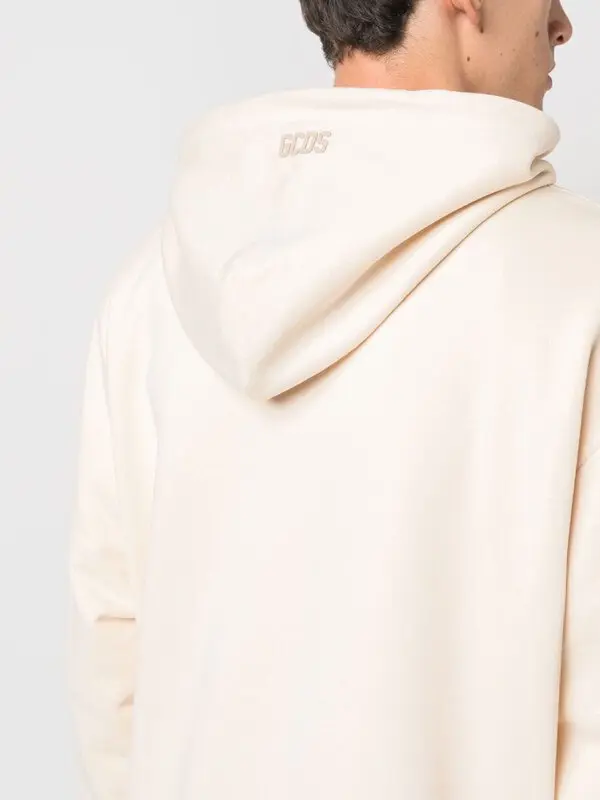 Gcds Logo-detail Drawstring Hoodie