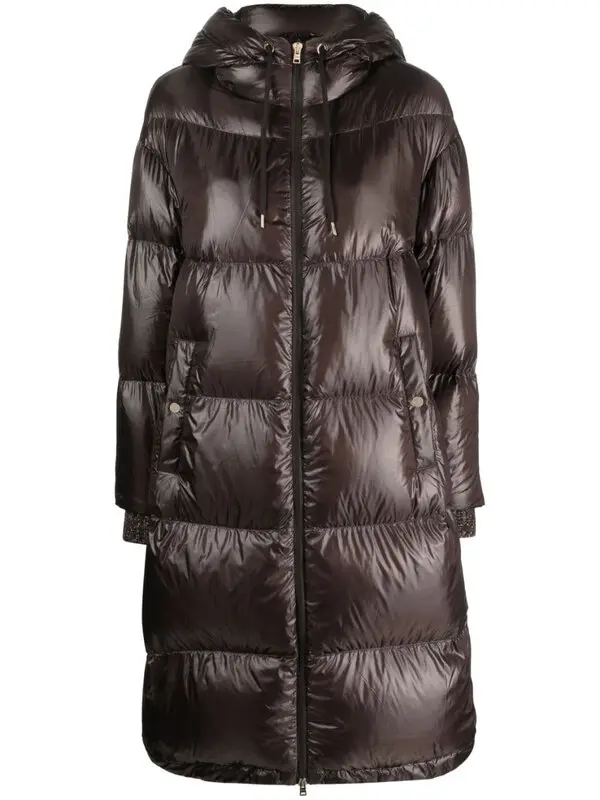 Herno Lightweight Padded Hooded Coat