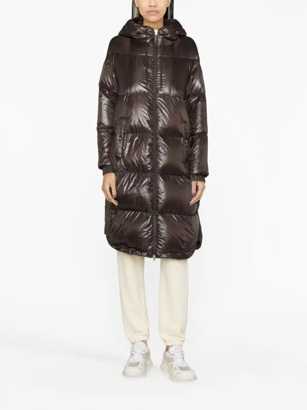 Herno Lightweight Padded Hooded Coat