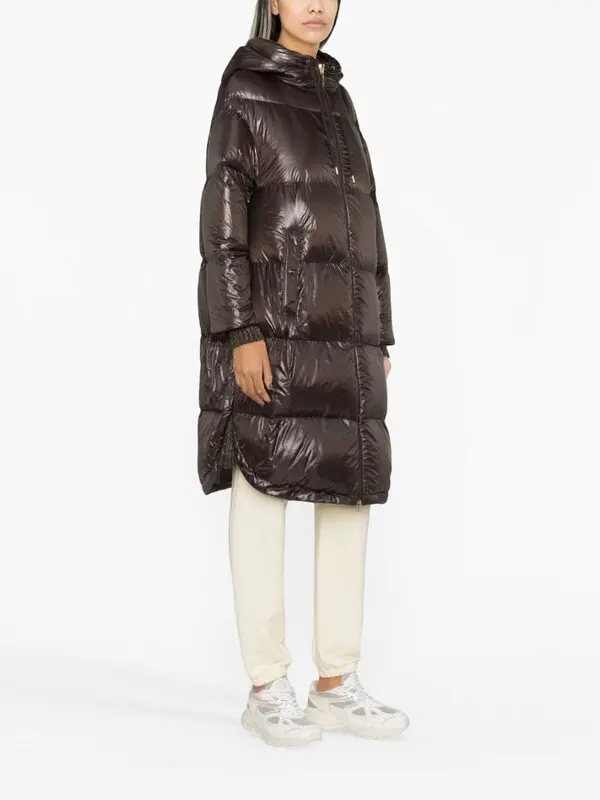 Herno Lightweight Padded Hooded Coat
