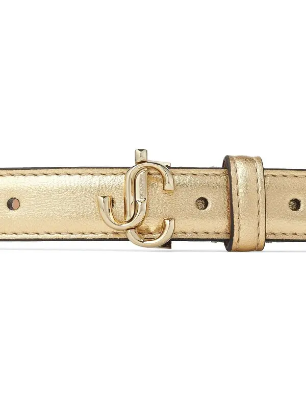 JIMMY CHOO Helina Belt - Gold