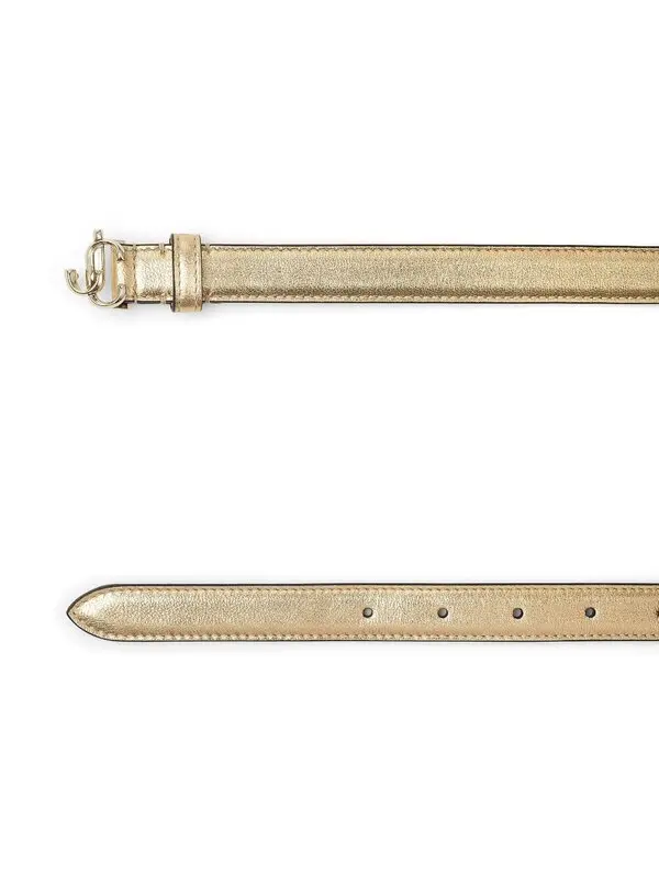 JIMMY CHOO Helina Belt - Gold