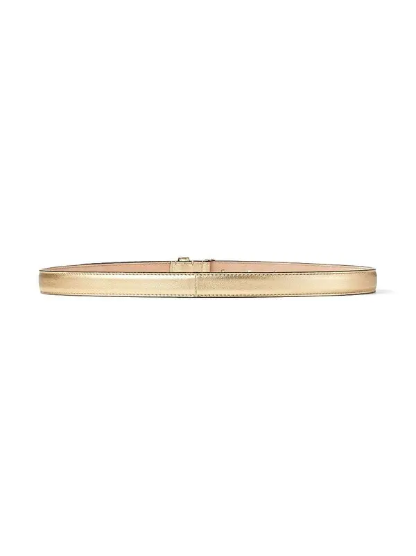 JIMMY CHOO Helina Belt - Gold