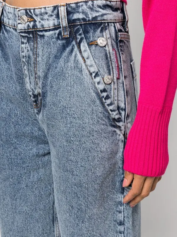 Moschino High-rise Straight-leg Jeans