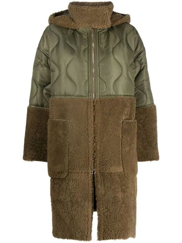 BLANCHA Panelled Quilted Jacket