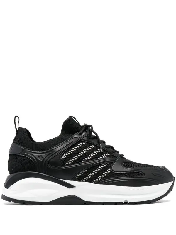 Dsquared2 X Dash Panelled Low-top Sneakers - Black
