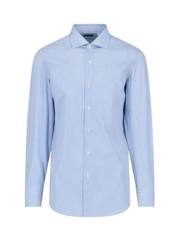 FINAMORE 1925 Shirts - Blue