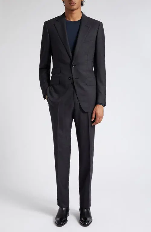 TOM FORD O'connor Canvas Check Wool Suit