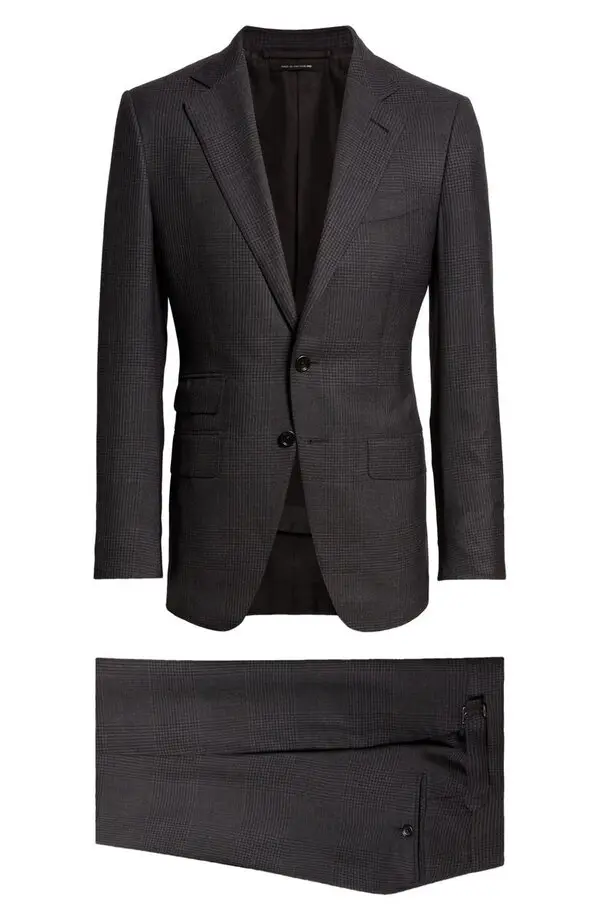 TOM FORD O'connor Canvas Check Wool Suit