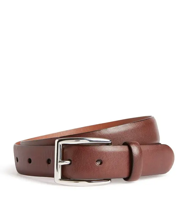 Polo Ralph Lauren Leather Harness Dress Belt - Brown