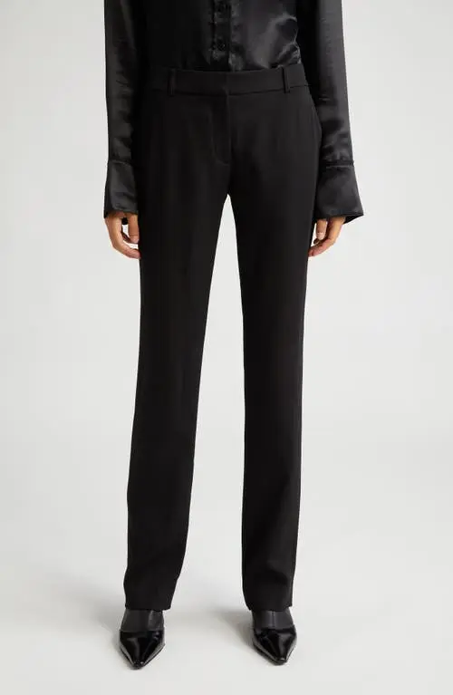 Acne Studios Pimmy Wool Blend Crepe Pants