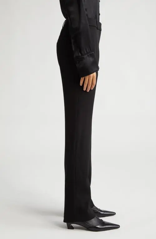 Acne Studios Pimmy Wool Blend Crepe Pants