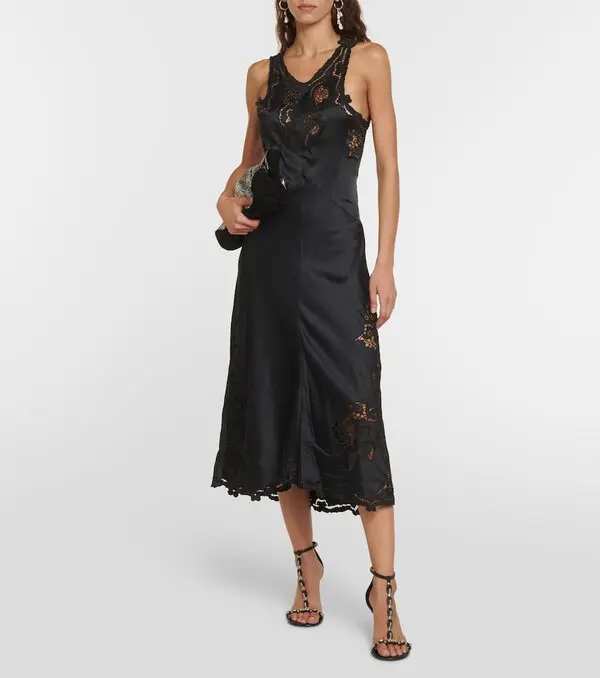isabel embroidered midi dress White Floral Embroidered Sleeveless Maxi Dress – PinkBlush main image 1