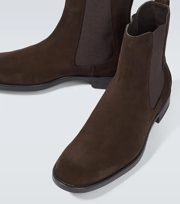 TOM FORD Suede Chelsea Boots