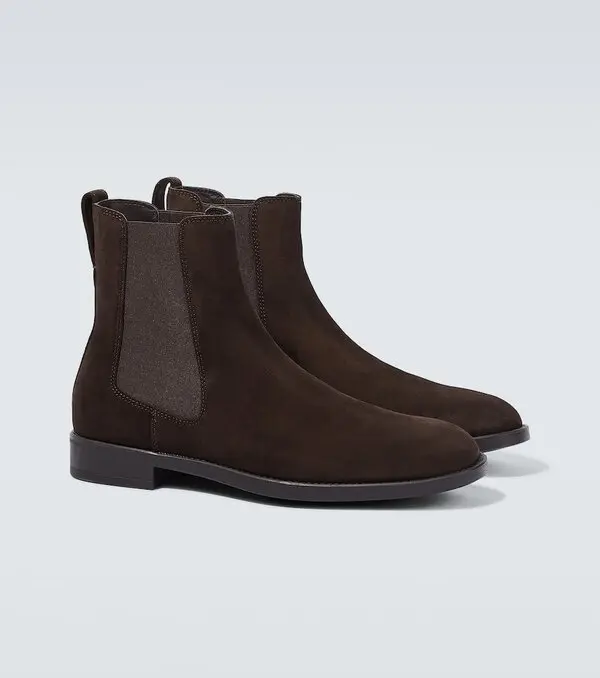 TOM FORD Suede Chelsea Boots