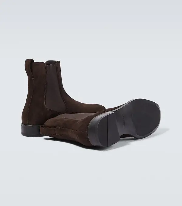 TOM FORD Suede Chelsea Boots